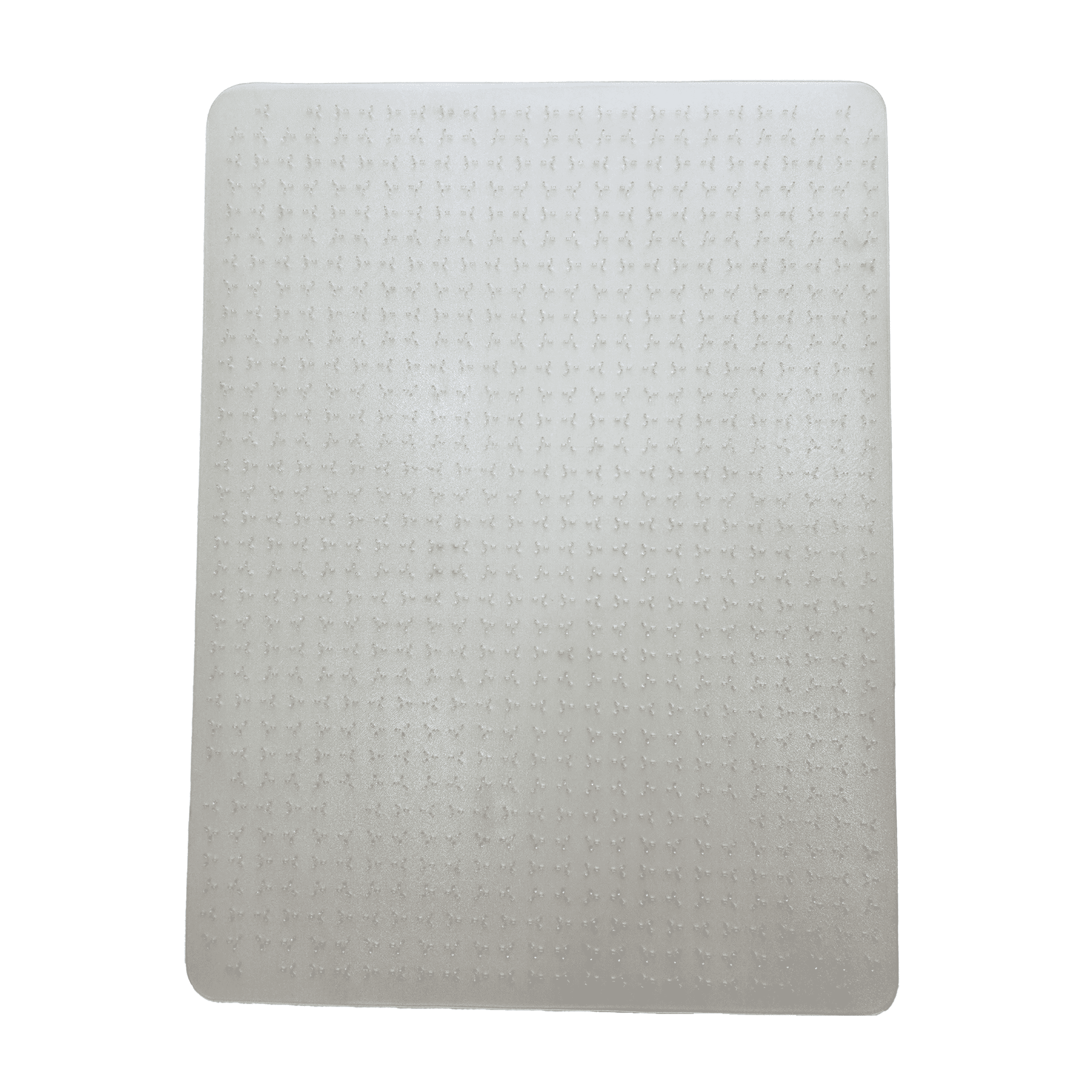 Floortex® Cleartex® TrYlok® Vinyl Rectangular Chair Mat for Low Pile ...