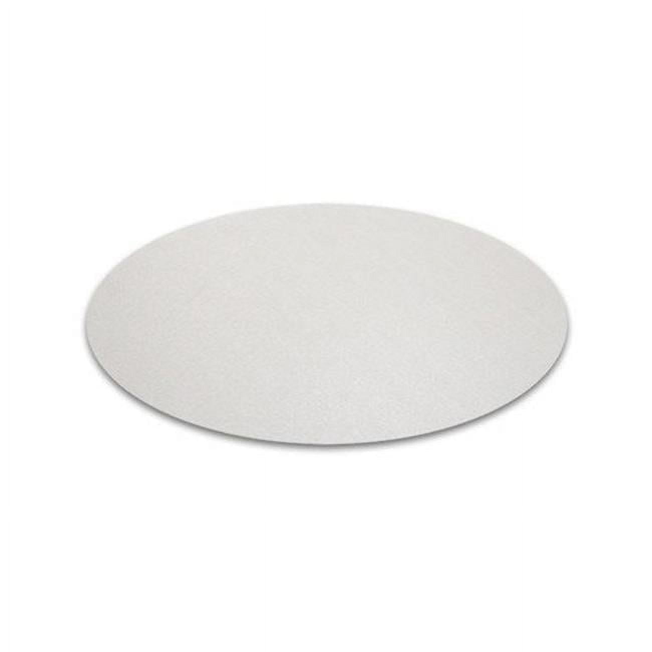 Floortex Desktex Anti-Slip Polycarbonate Circular Mats - Clear - 12 in ...