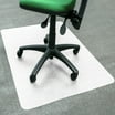 BEAUTYPEAK 36" x 46" Tempered Glass Office Chair Mat for Carpet or Hard ...