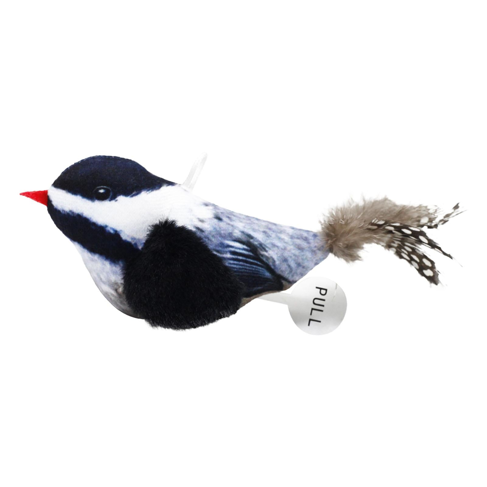 Floppy Bird Cat Toys, DIY Cat Wand Toys Cat Tree Cat Tower Toy With ...