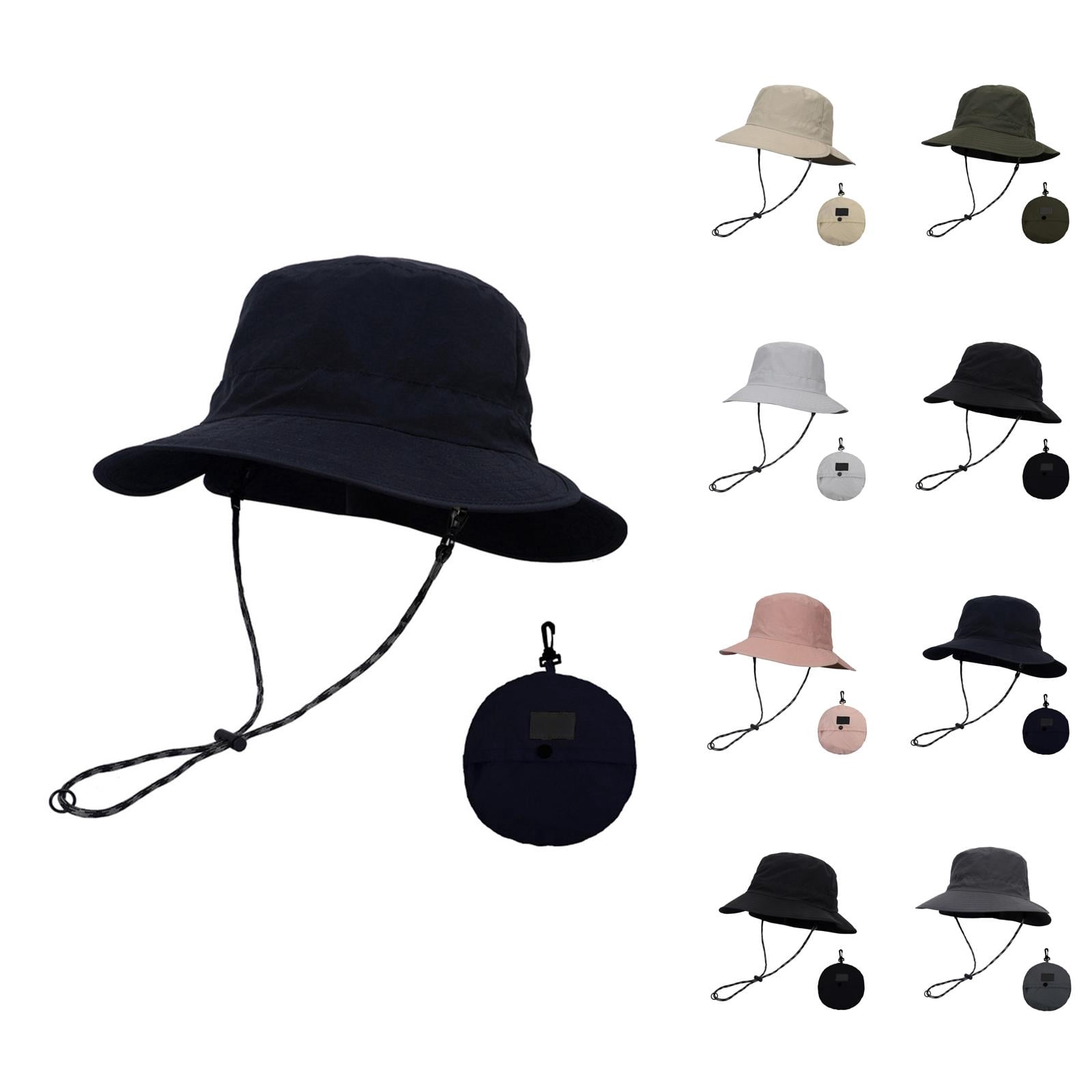Floppy Hats for Women – Foldable Straw Beach Hat UV Protection, Wide ...