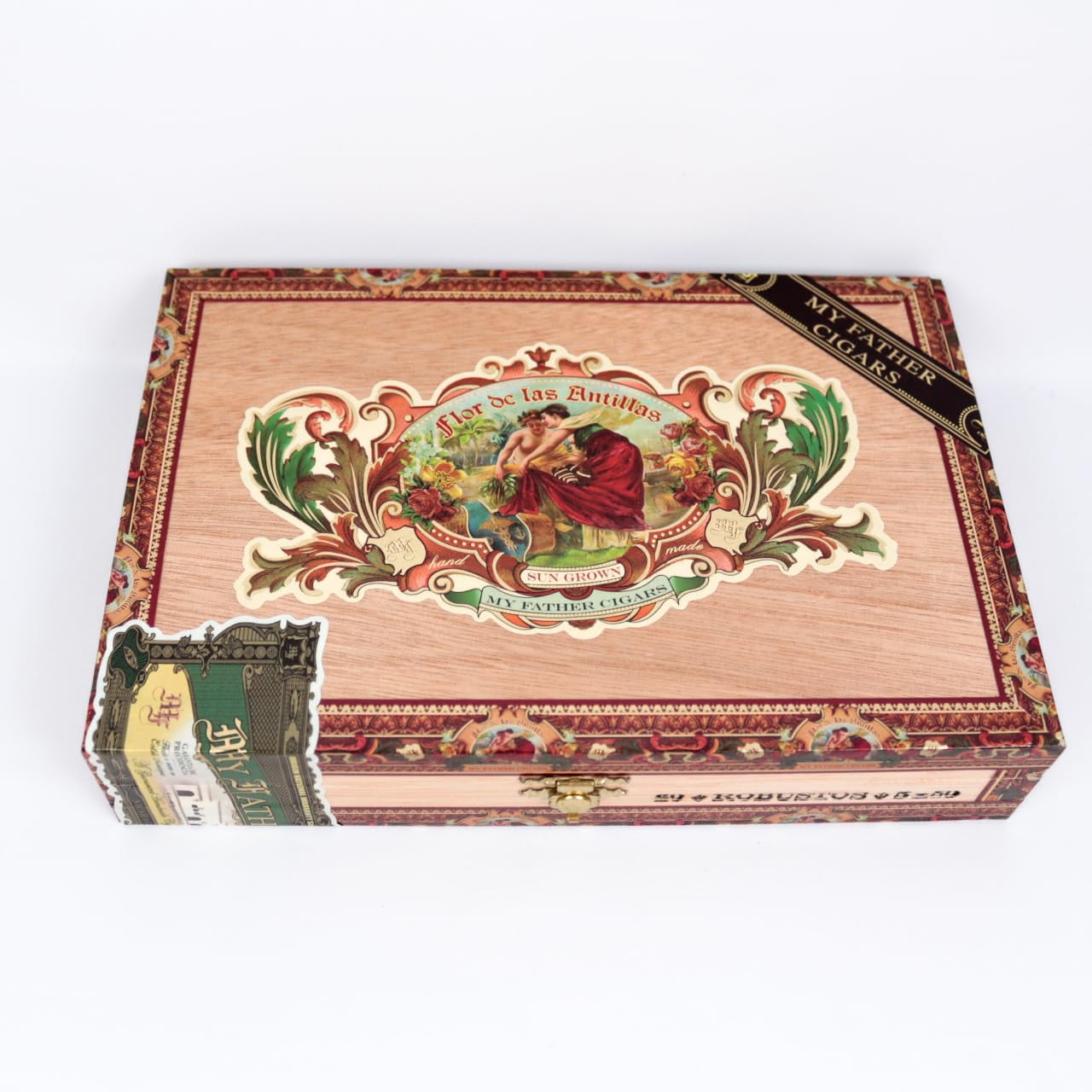 Flor de las Antillas Robusto Sun Grown Empty Wood Cigar Box 9" x 6" x 1 ...