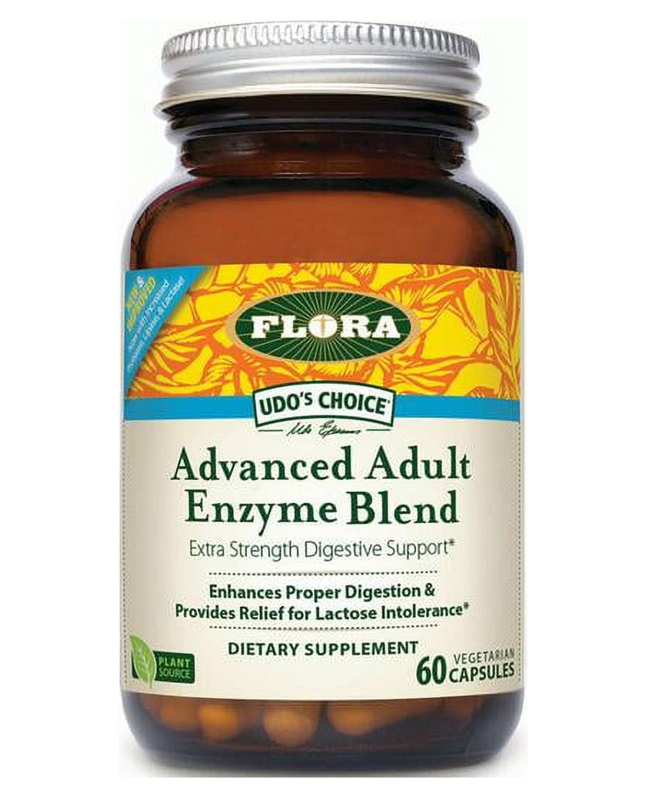Flora Advanced Adult Enzyme Blend 60 capsules - Walmart.com