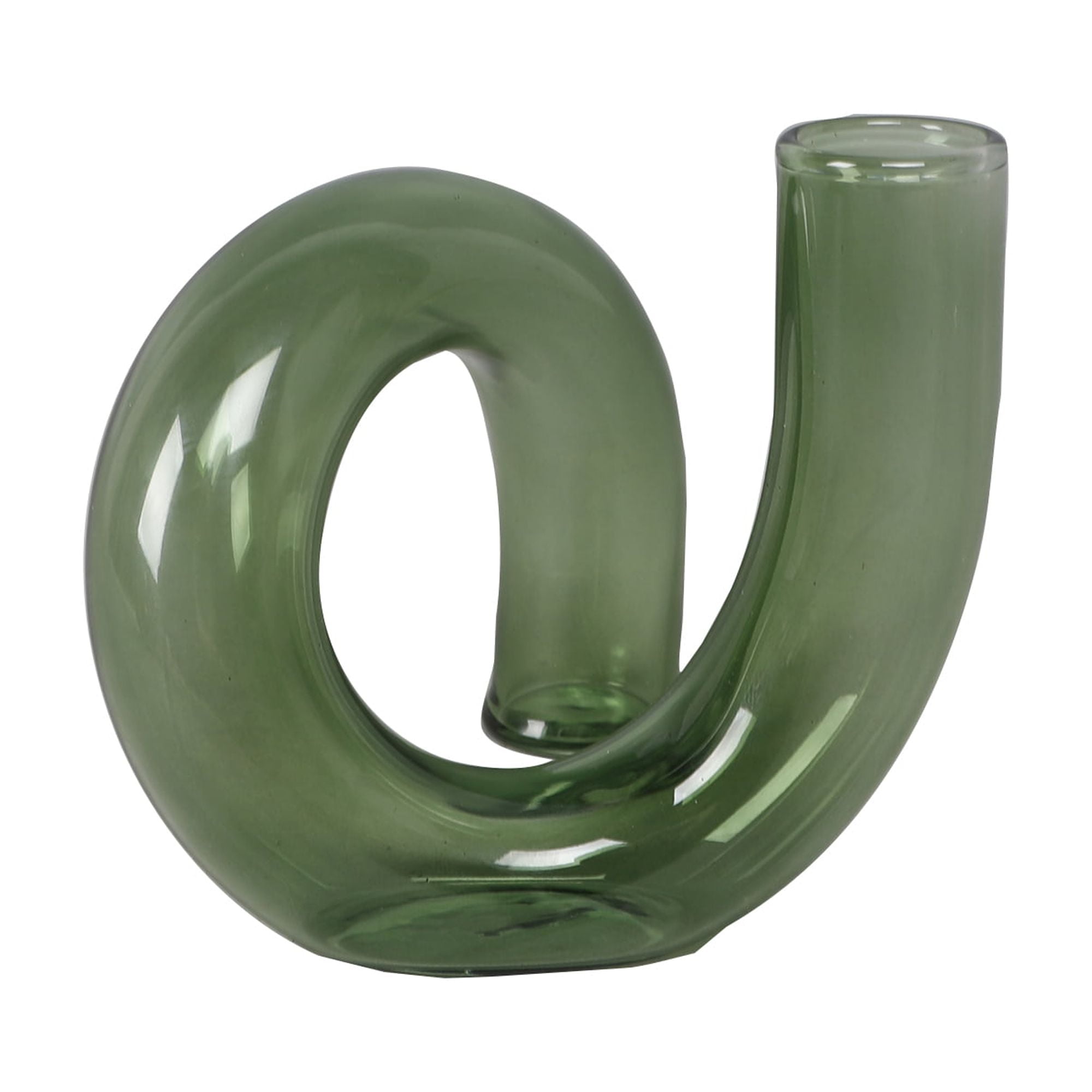 Flora Bunda 4.75in Glass Vase Handmade by Artisans for Home Decor ...