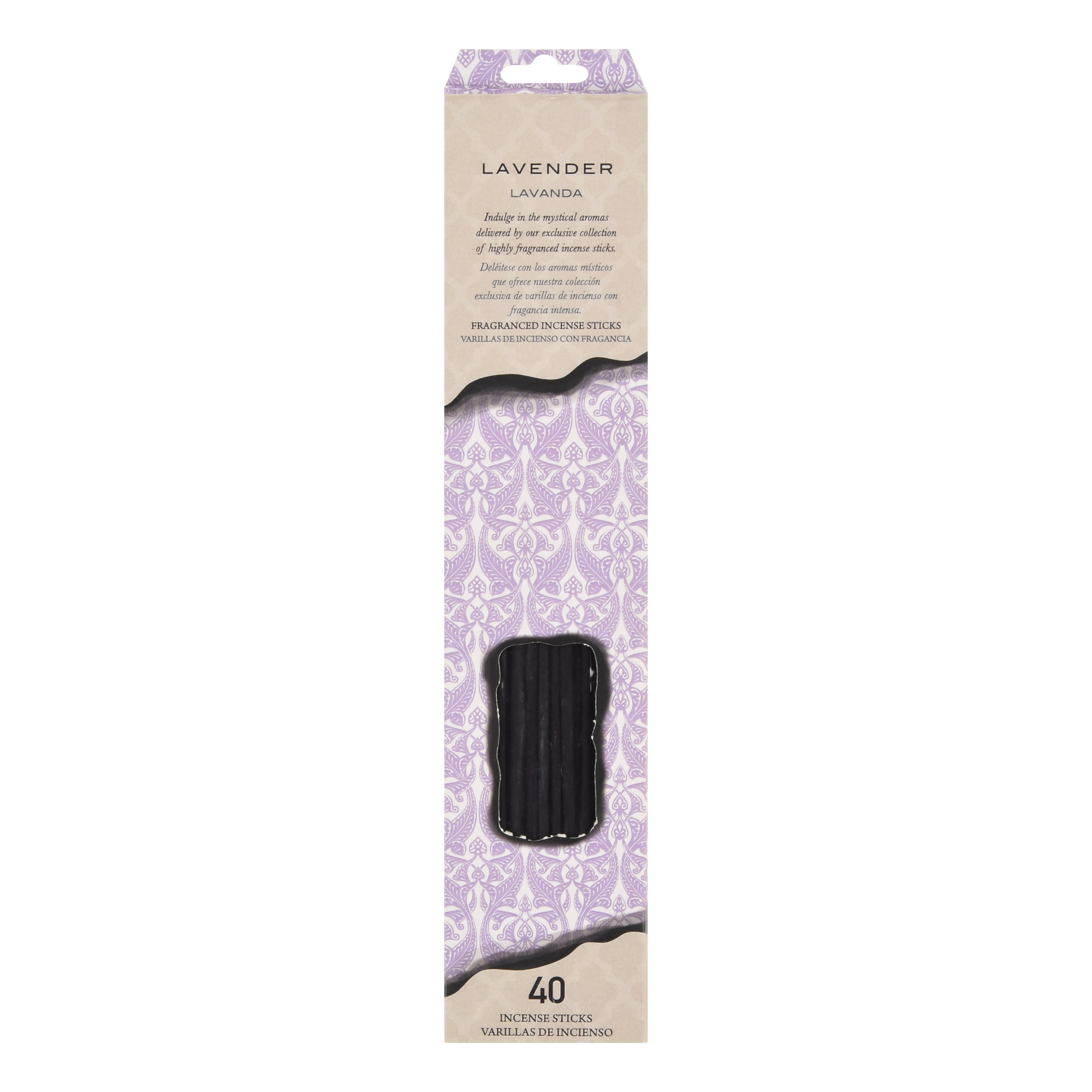 Flora Lavender Incense Sticks - Natural Aroma - Walmart.com