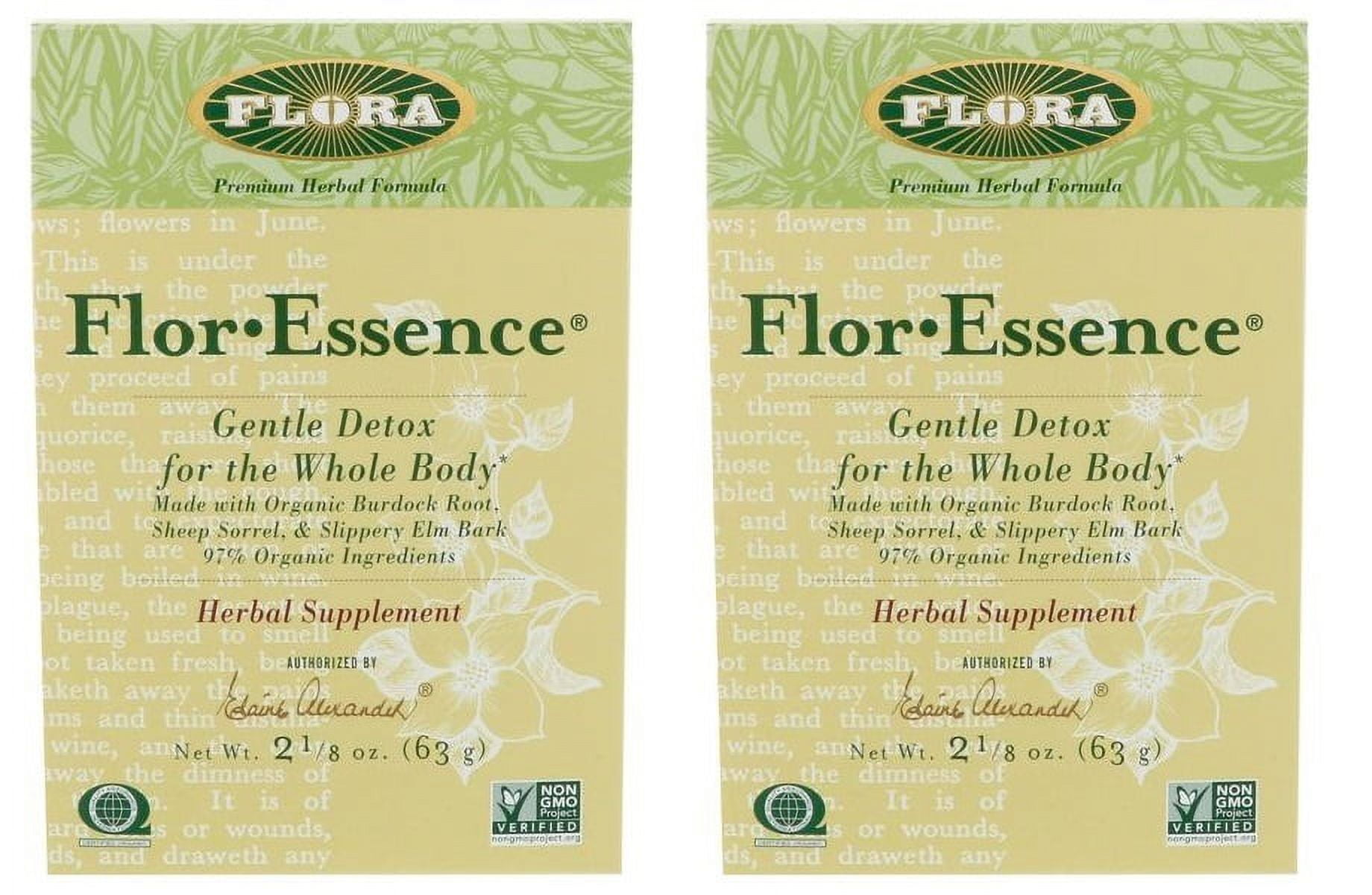 Flora, Flor·Essence, Gentle Detox for the Whole Body, 2 1/8 oz (63 g) 2 ...