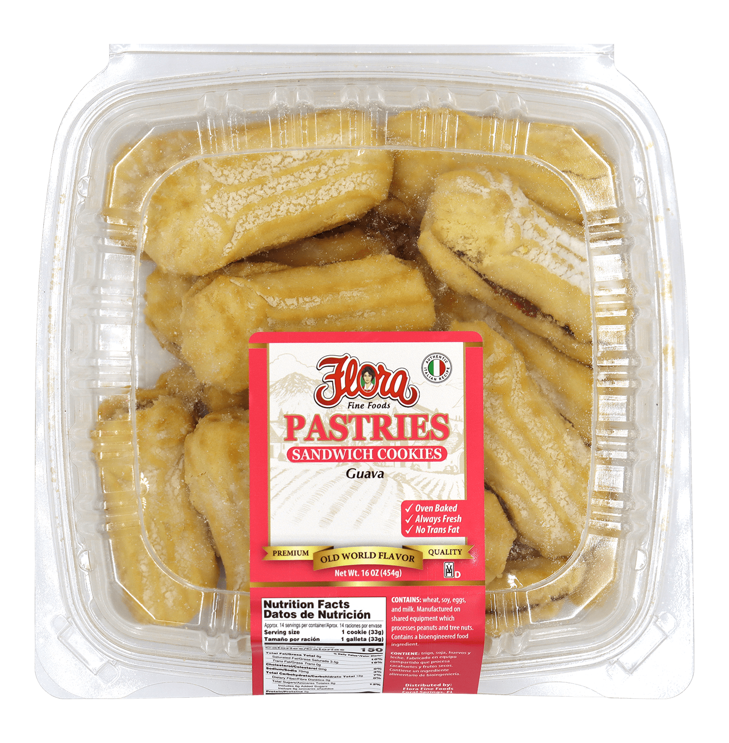 Flora Guava Sandwich Cookies - Walmart.com