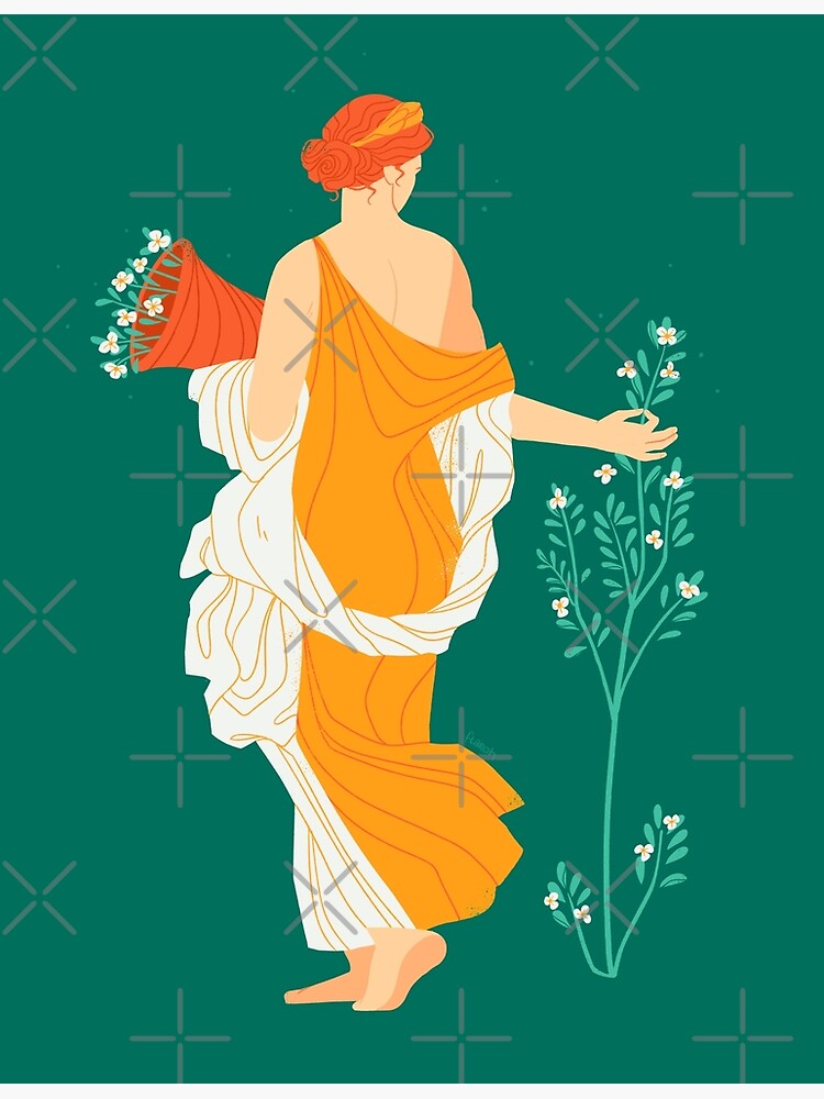 Flora Fresco Canvas Poster Decor Landscape Office Room Decor Gift ...