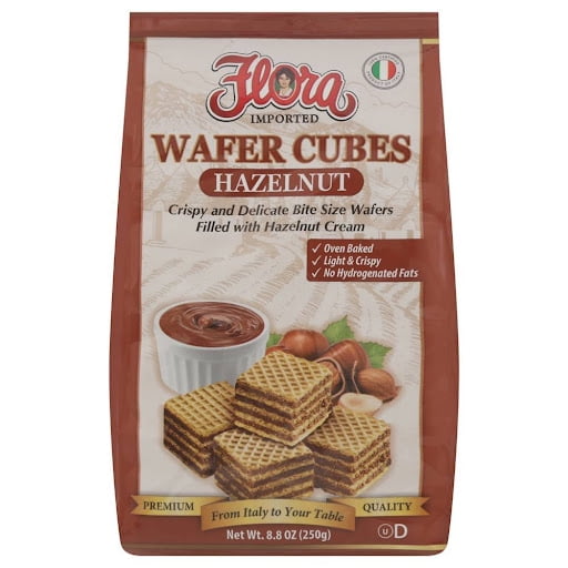Flora Hazelnut Wafer Cubes 8.8 Oz - Walmart.com