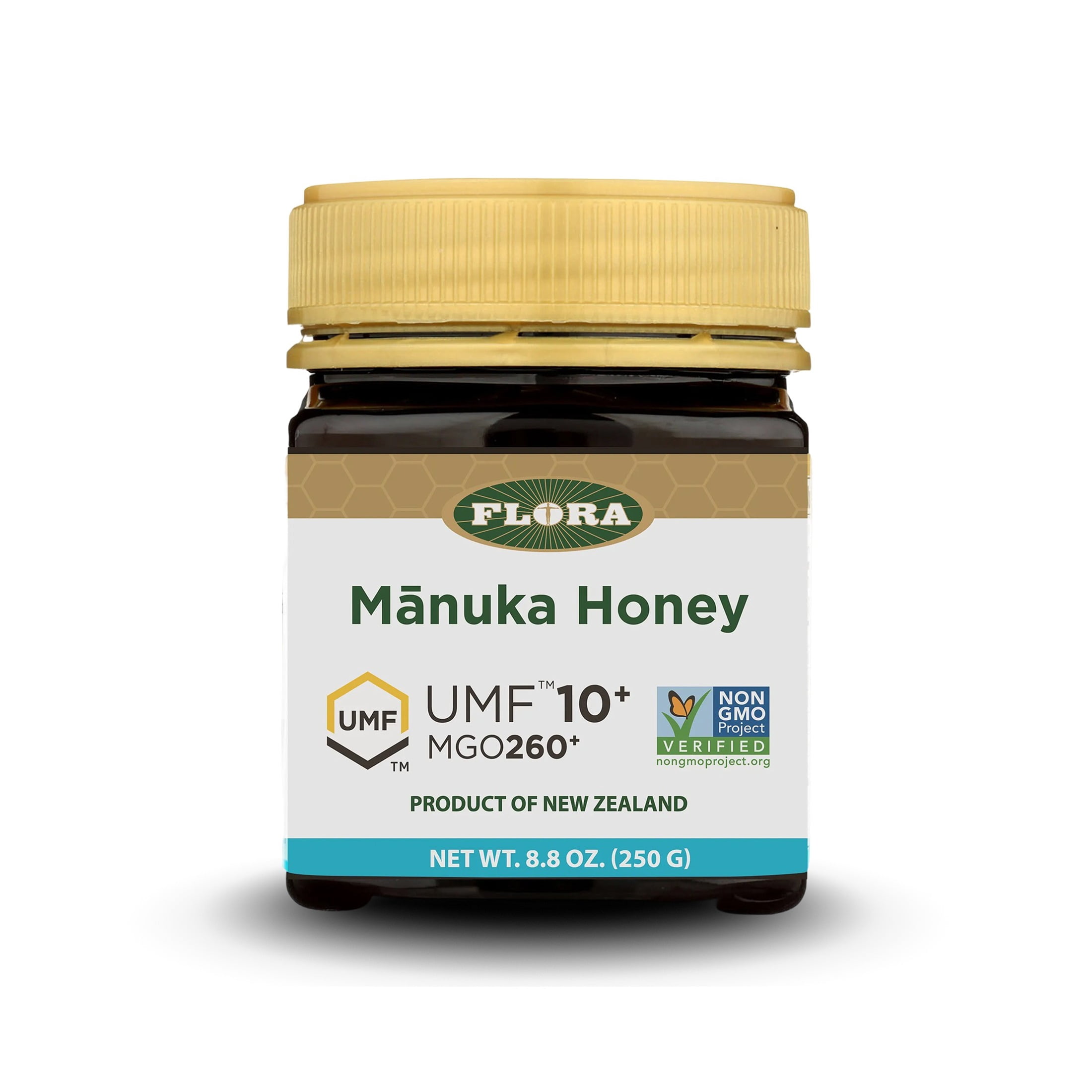 Flora - Mānuka Honey MGO 250+/10+ UMF, New Zealand Honey, 100% ...