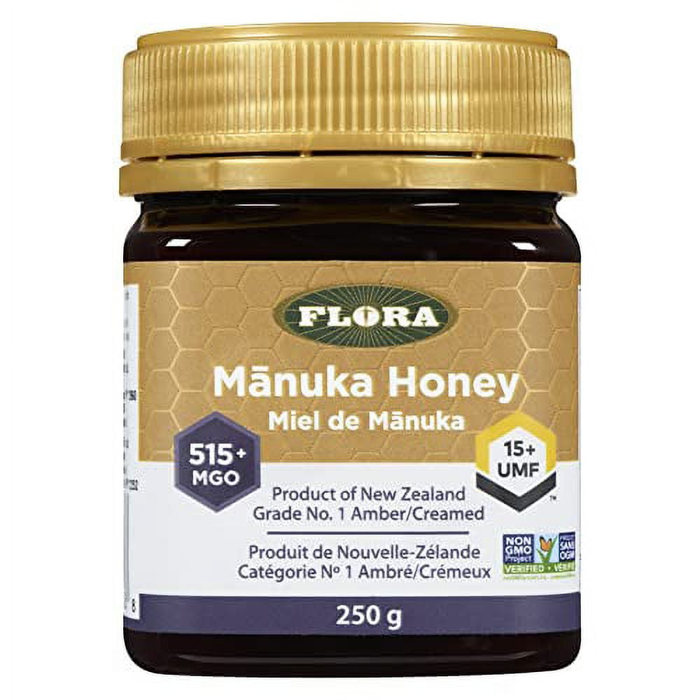 Flora - Mānuka Honey MGO 515+/15+ UMF, New Zealand Honey, 100%Traceable ...
