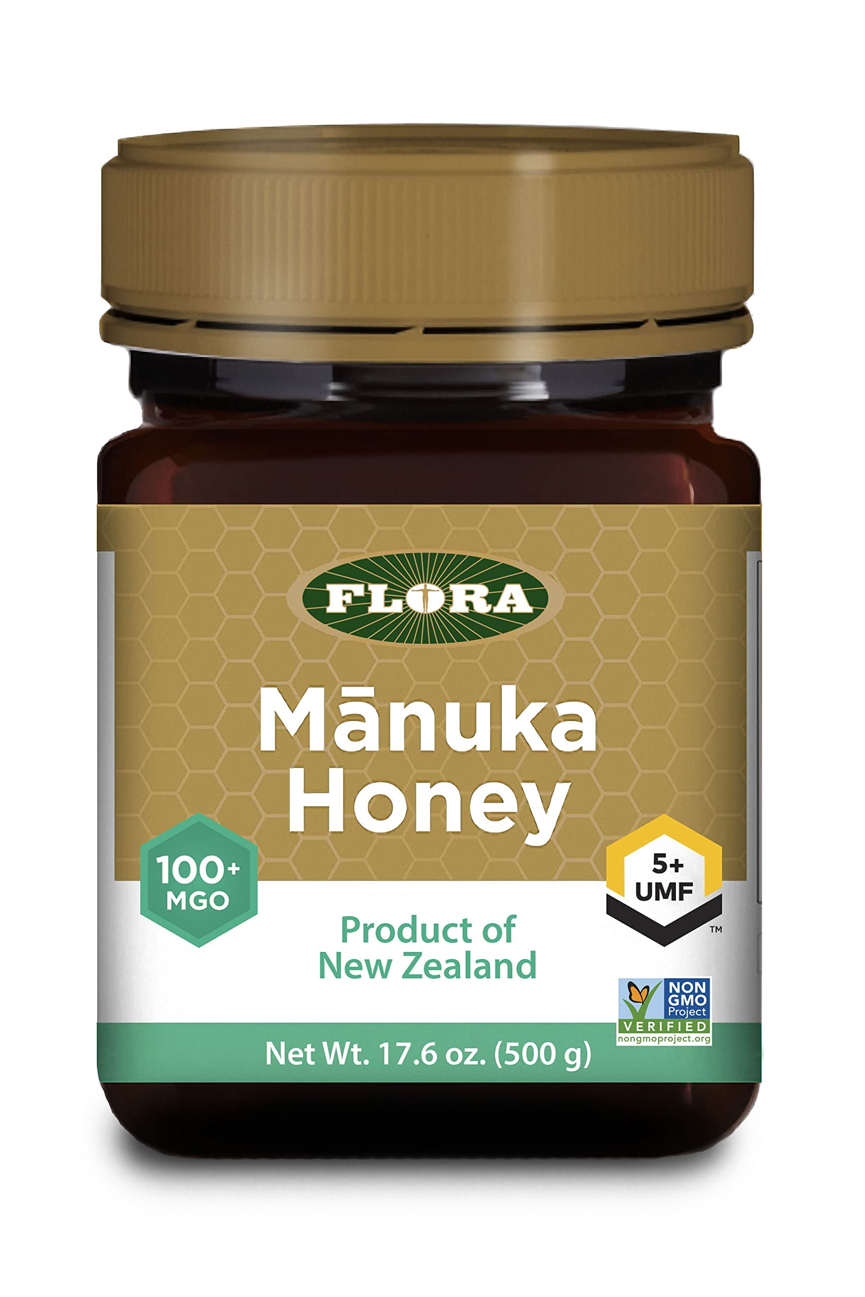 Flora - Manuka Honey, MGO 100+, UMF 5+, Sustainable, Traceable, 17.6 Oz ...