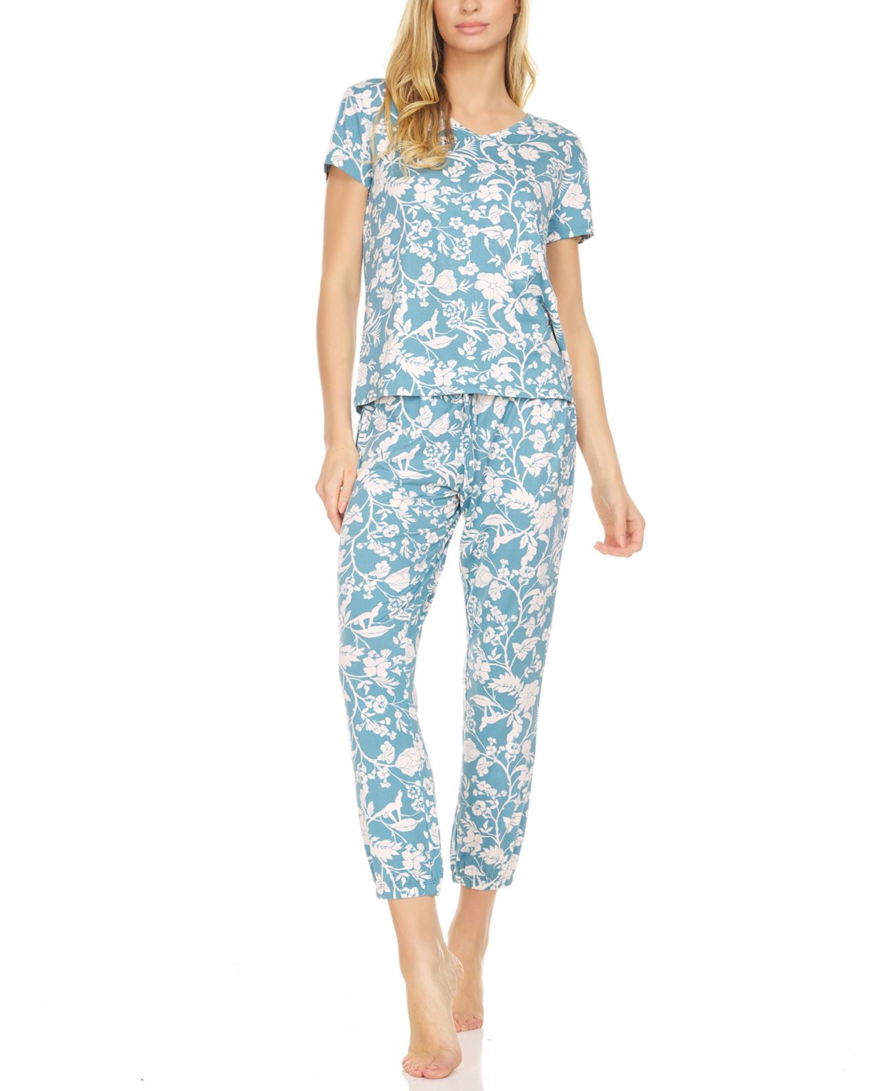Flora Nikrooz Womens Elsa Printed Pajama Set - Walmart.com