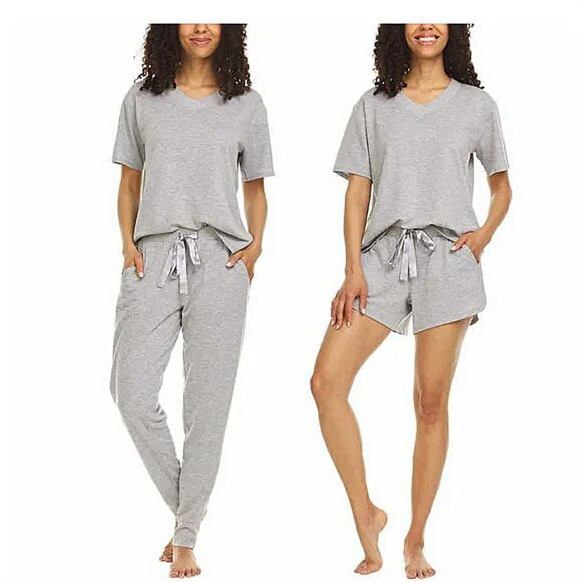 Flora Nikrooz Womens French Terry 3-Pieces Lounge Set - Walmart.com