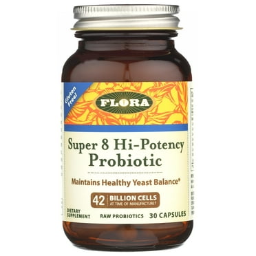 Flora - Advanced Adult's Blend Probiotic, Seven Senior-Specific Strains ...