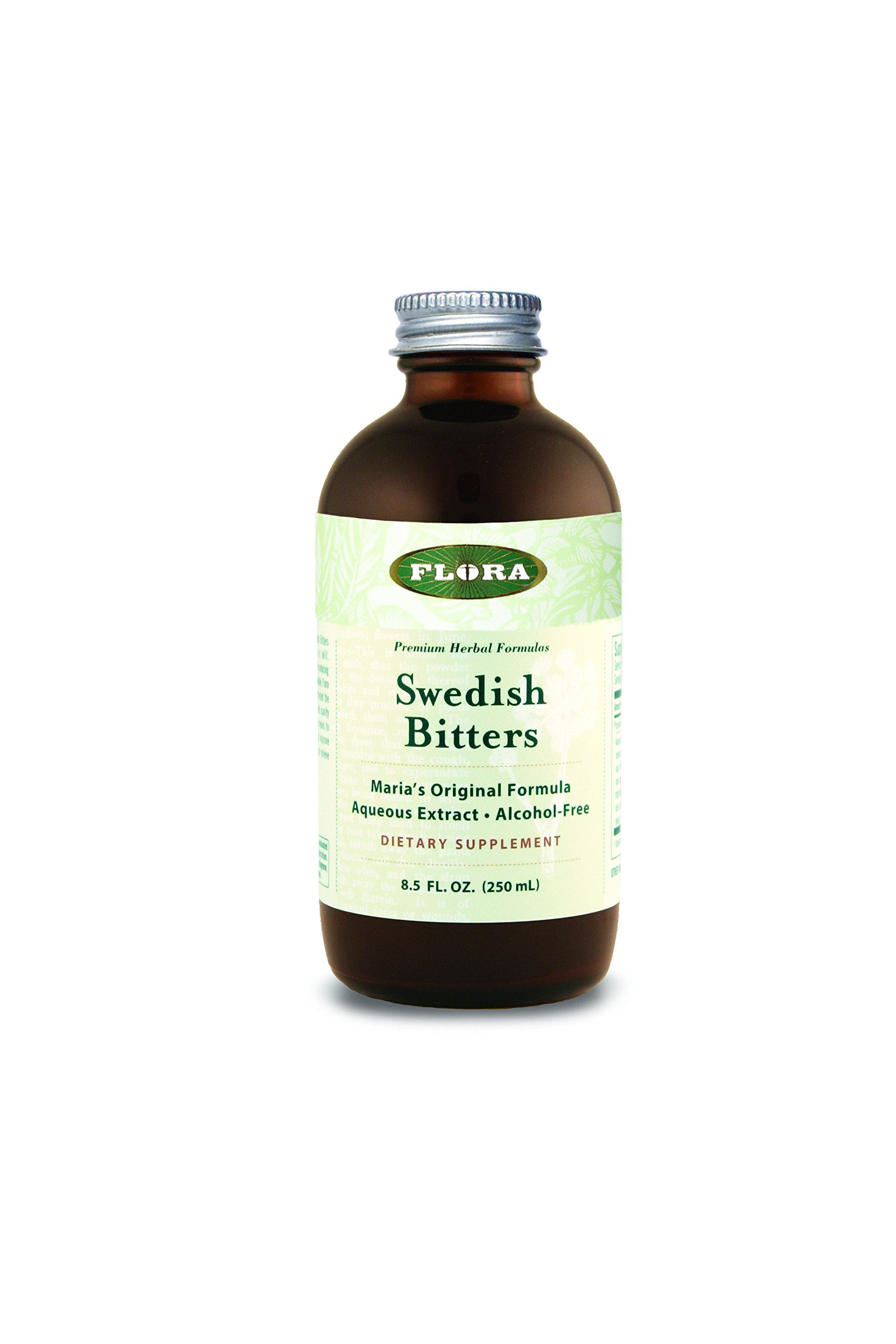 Flora Maria's Swedish Bitters - 8.5 Ounces, Alcohol Free, Liquid Herbal ...