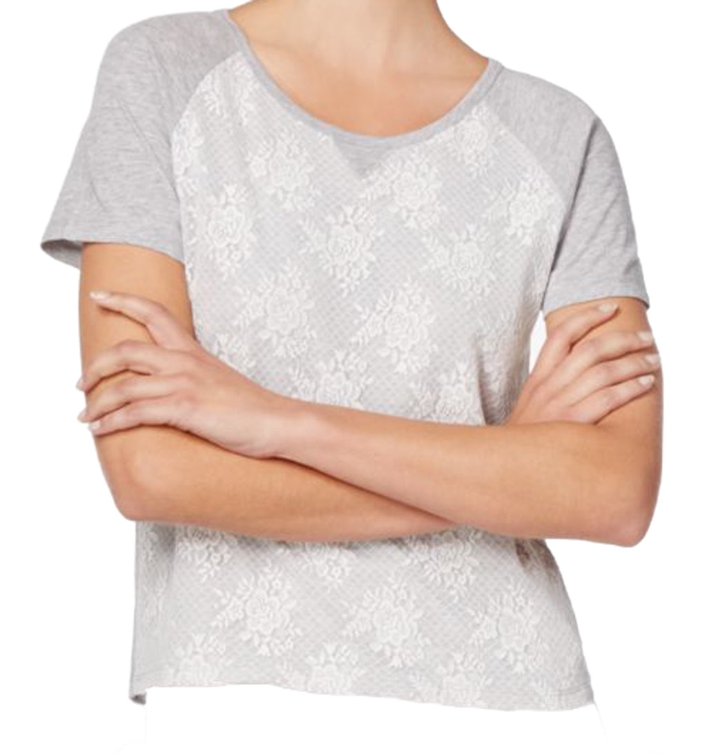 Flora by Flora Nikrooz Womens Debbie Knit Pajama Top Only,1-Piece ...