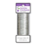 FloraCraft, Floral Wire, 26 Gauge, Bright Silver, 270 feet - Walmart.com