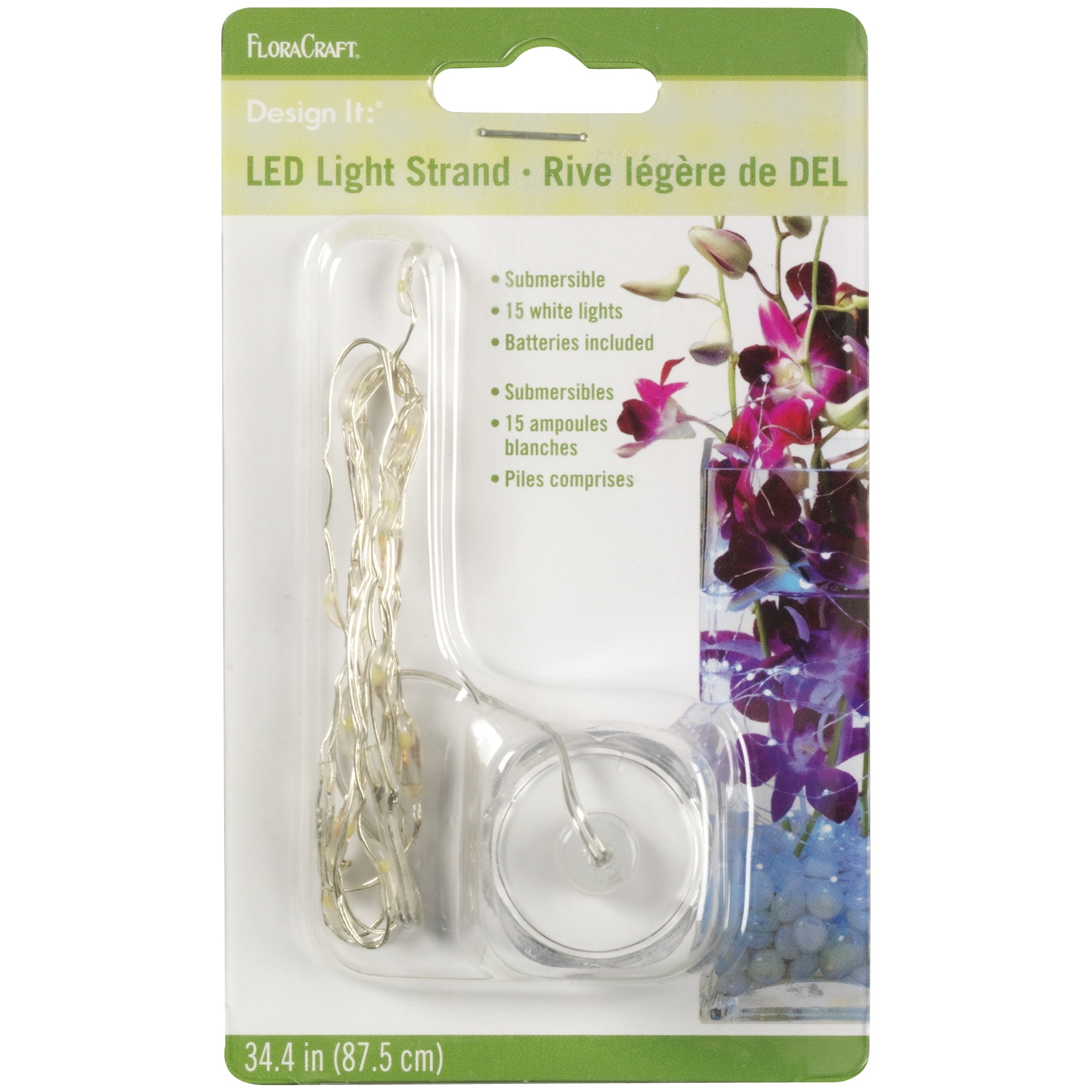FloraCraft Design It 34.4" Submersible LED Light Strand, 1 Each ...
