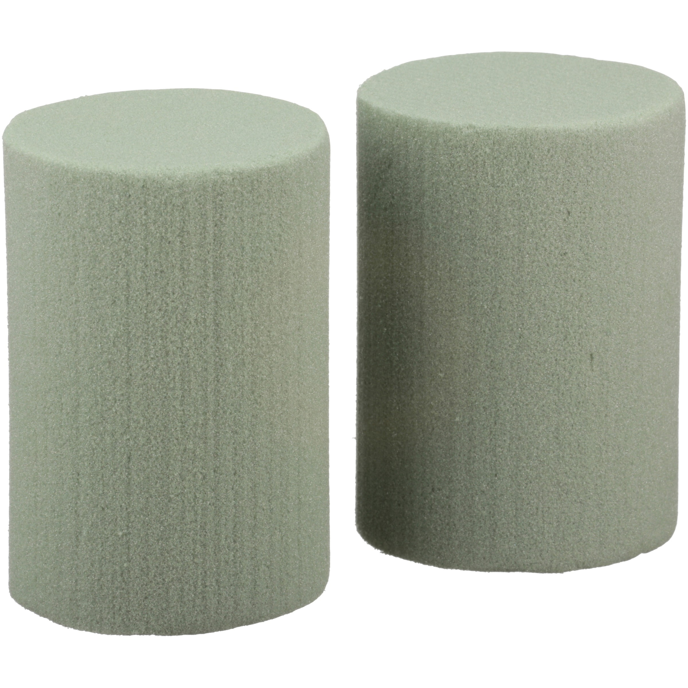 FloraCraft Floral Dry Foam 2 Piece Mug Plug 2.6 inch x 3.7 inch Green ...