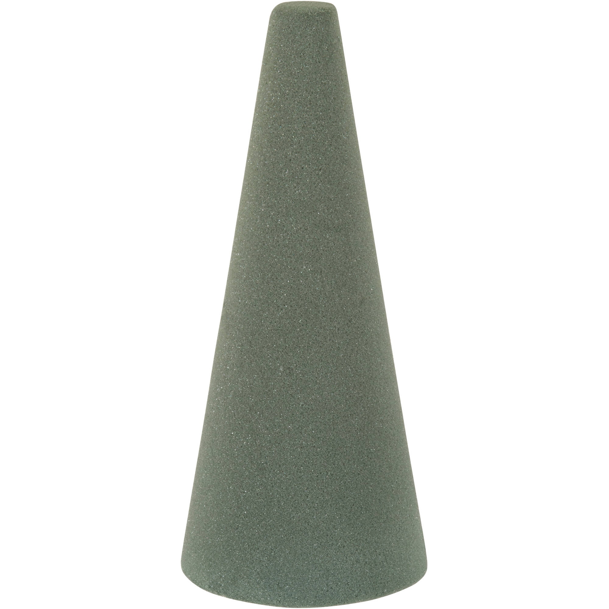 FloraCraft Floral Dry Foam Cone 3.8 inch x 8.8 inch Green - Walmart.com