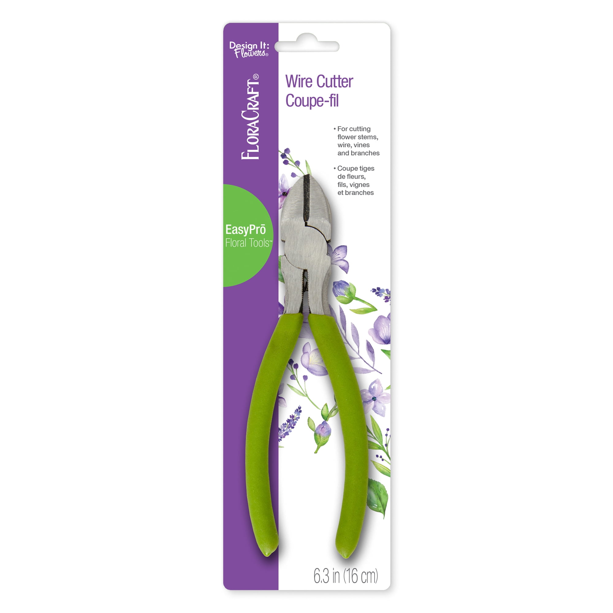 FloraCraft Floral Wire Cutter 6.3 inch Green - Walmart.com