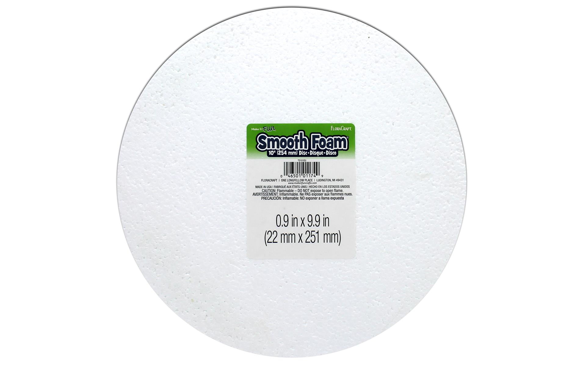 FloraCraft Foam SmoothFom Disc 9.9x1" - Walmart.com