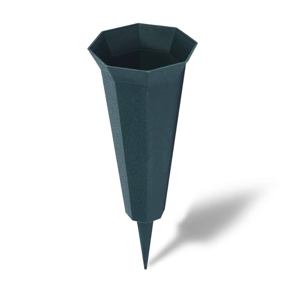 FloraCraft Memorial Vase Cemetery Cone with Spike - Walmart.com