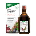 Floradix Floravital Vegan Liquid Herbal Supplement, Iron + Herbs, Gluten and Yeast Free, 17 fl ...