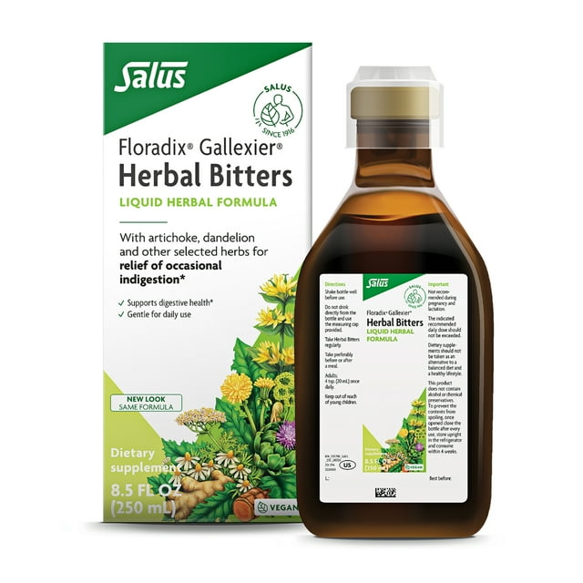 Floradix Gallexier Herbal Bitters - Digestive Support Supplement with ...