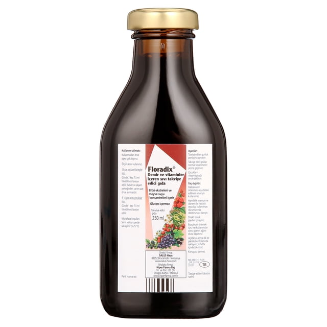 Floradix Liquid Iron And Vitamin Formula - 250 ml - Walmart Business ...