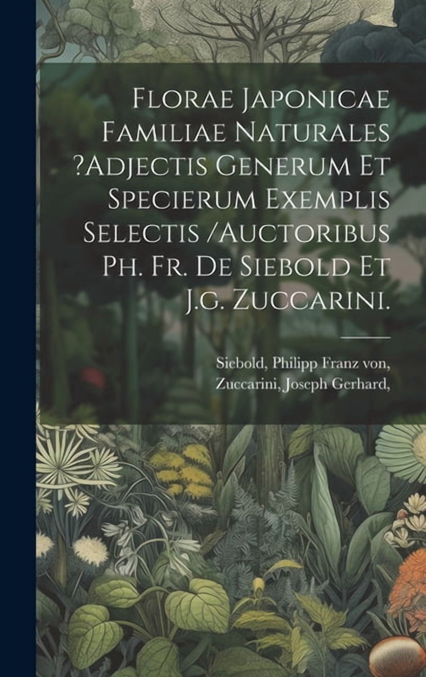 Florae Japonicae Familiae Naturales ?adjectis Generum Et Specierum ...