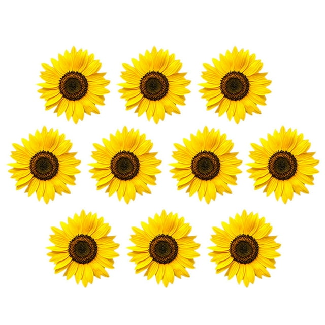 Floral Aesthetic Room Decor Sunflower Wall Sticker - Walmart.com