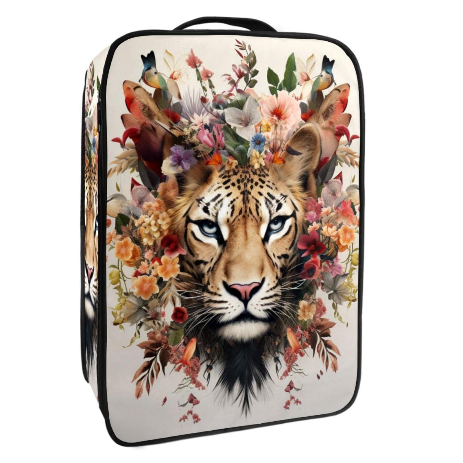 Floral Animal Premium Polyester Shoe Box Organizer - Sleek Storage ...