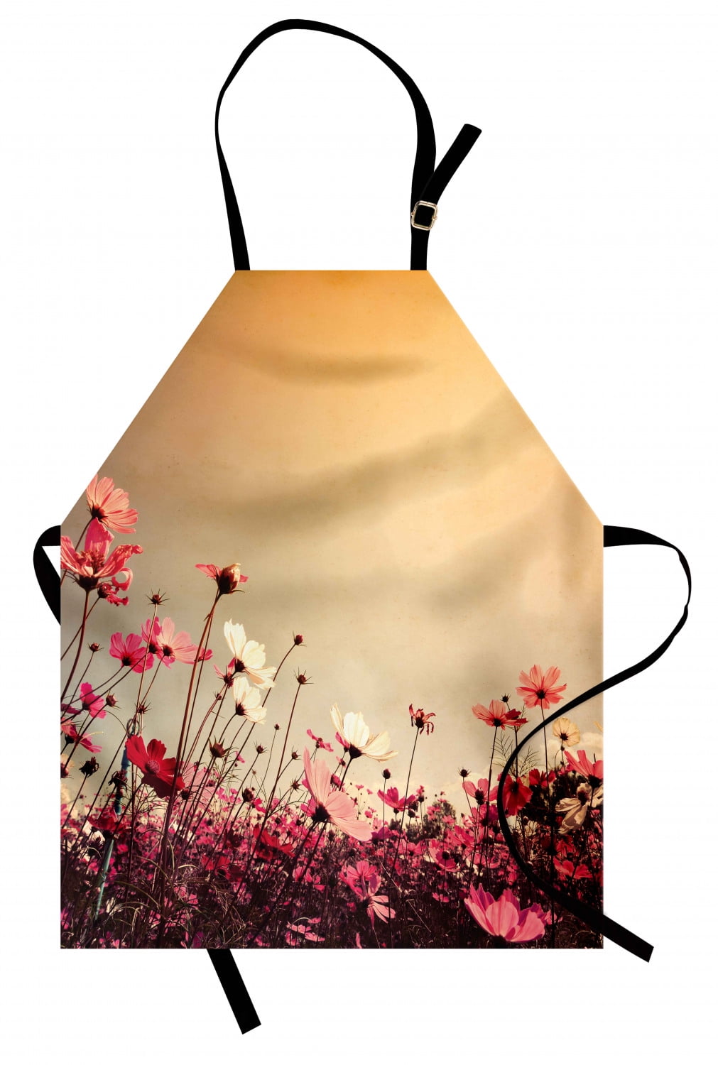 Floral Apron Spring Summer Season Inspired Garden Flowers Poppies Photo ...