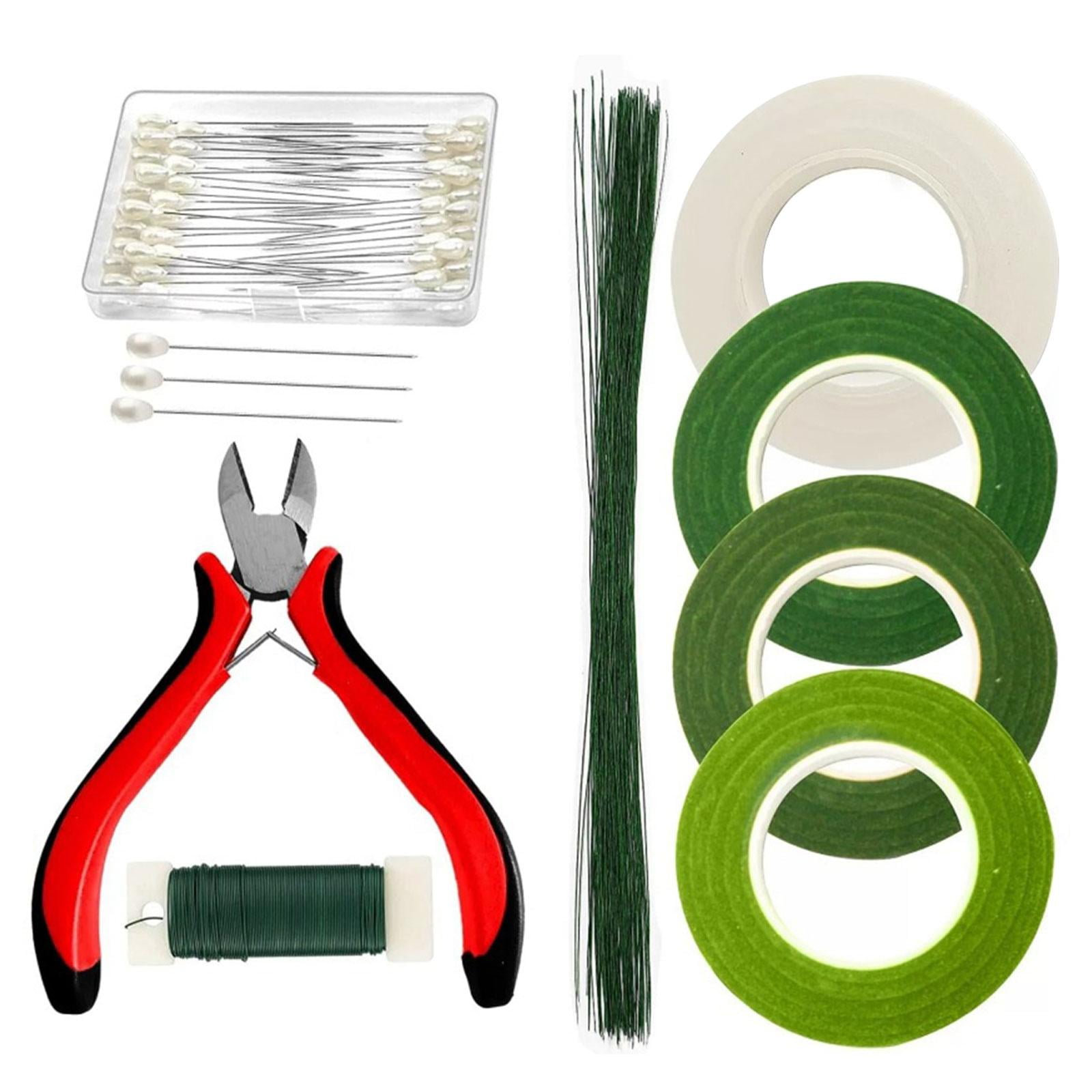 Floral Arrangement Bouquet Wrap with Floral Tape Stem Wire Pins Floral ...