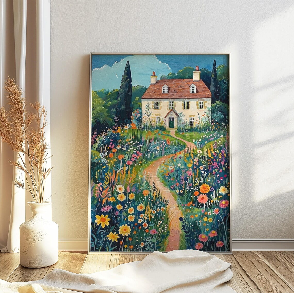 Floral Art, Garden Art, Botanical Art Print, Flowers Wall Art, William ...