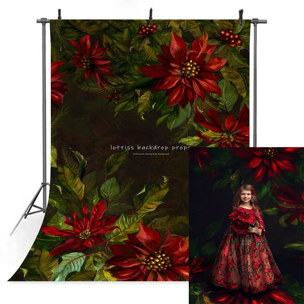 Floral Backdrop Adult Photography Portrait Kids Girl Photocall Props ...