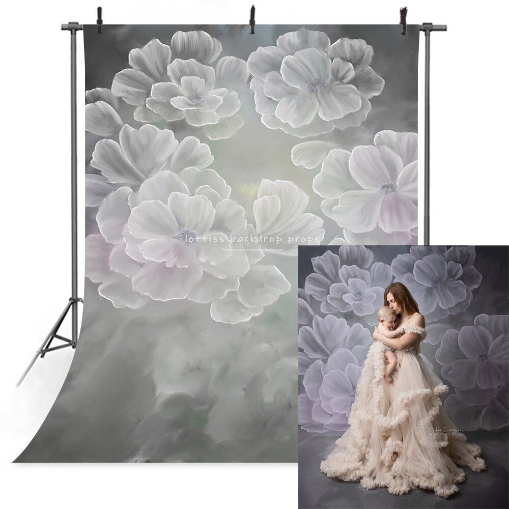 Floral Backdrop Adult Photography Portrait Kids Girl Photocall Props ...