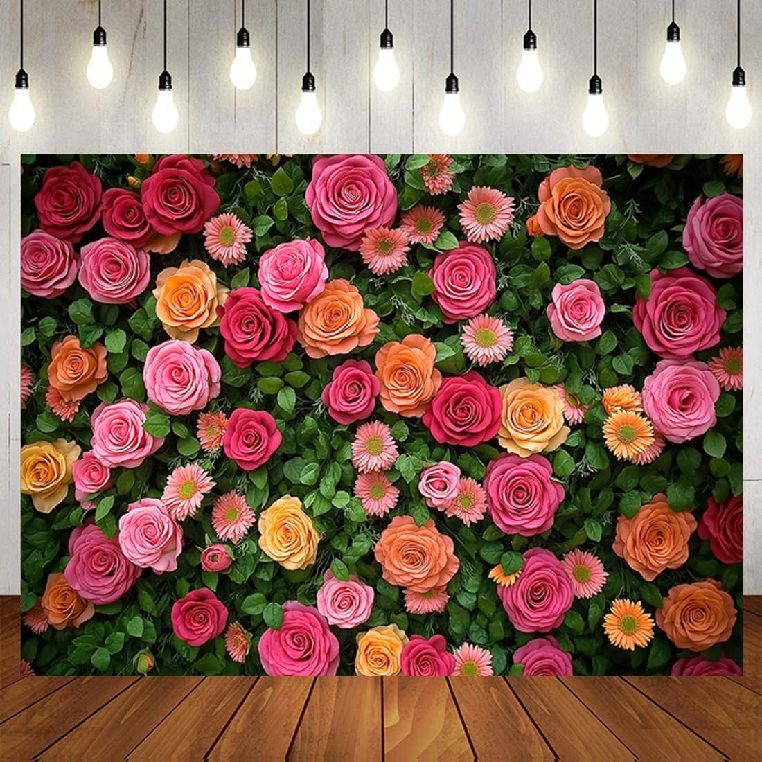 Floral Beautiful Backdrop for Photography Backdrop Wedding Backdrops ...