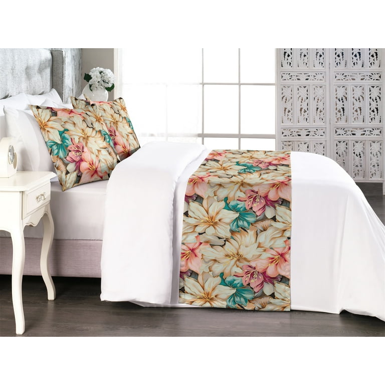 square flower bedding