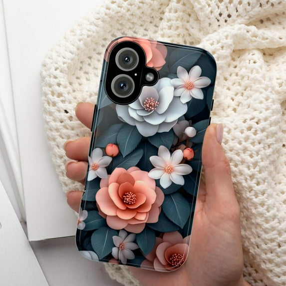 Floral Botanical Art Nature Lover Phone Case for 17 16 15 14 13 12 Pro ...