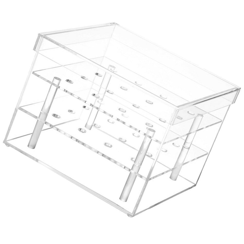 WEUVEB dried flower display case Flower Box Transparent Acrylic 1Pcs ...