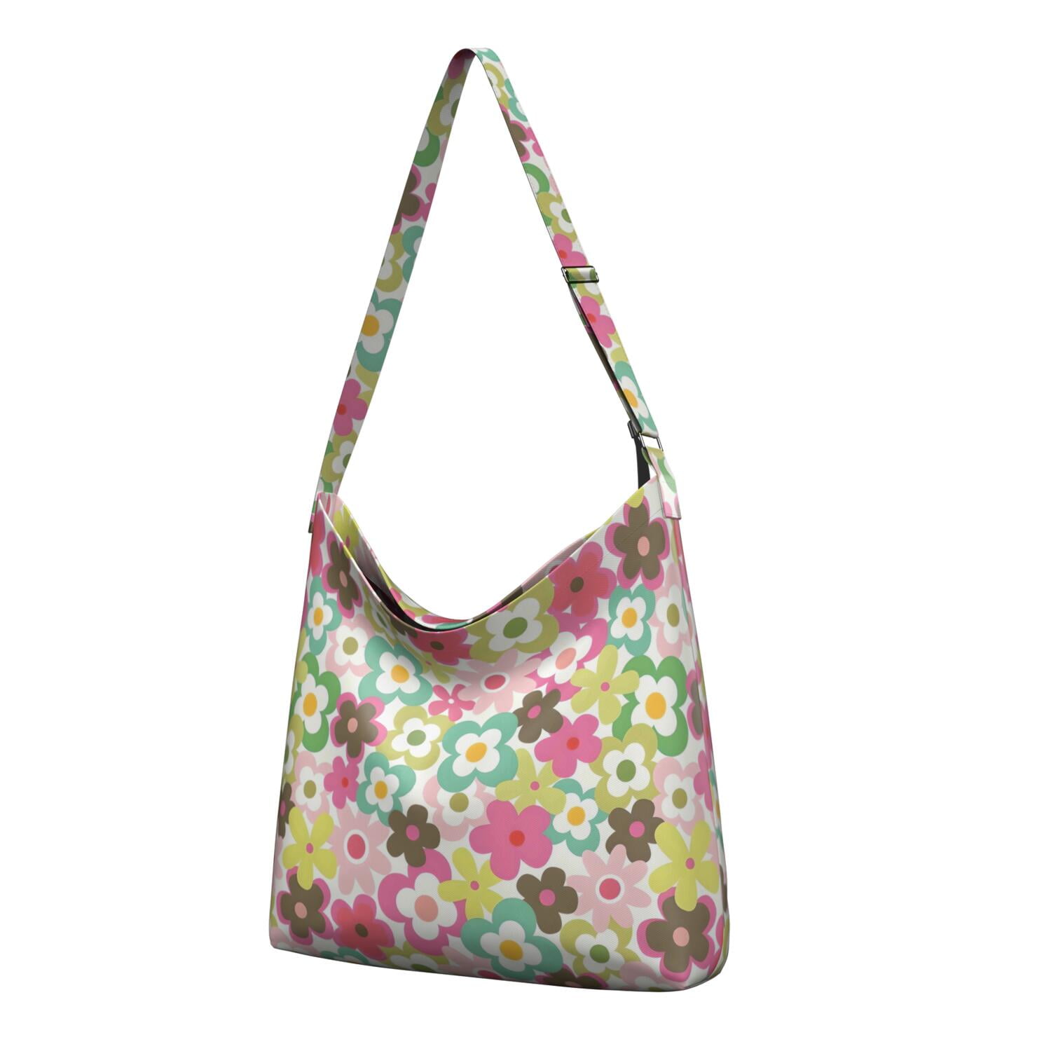 Floral Butterfly Botanical Bee Flower Vintage Wildflower Canvas Tote ...