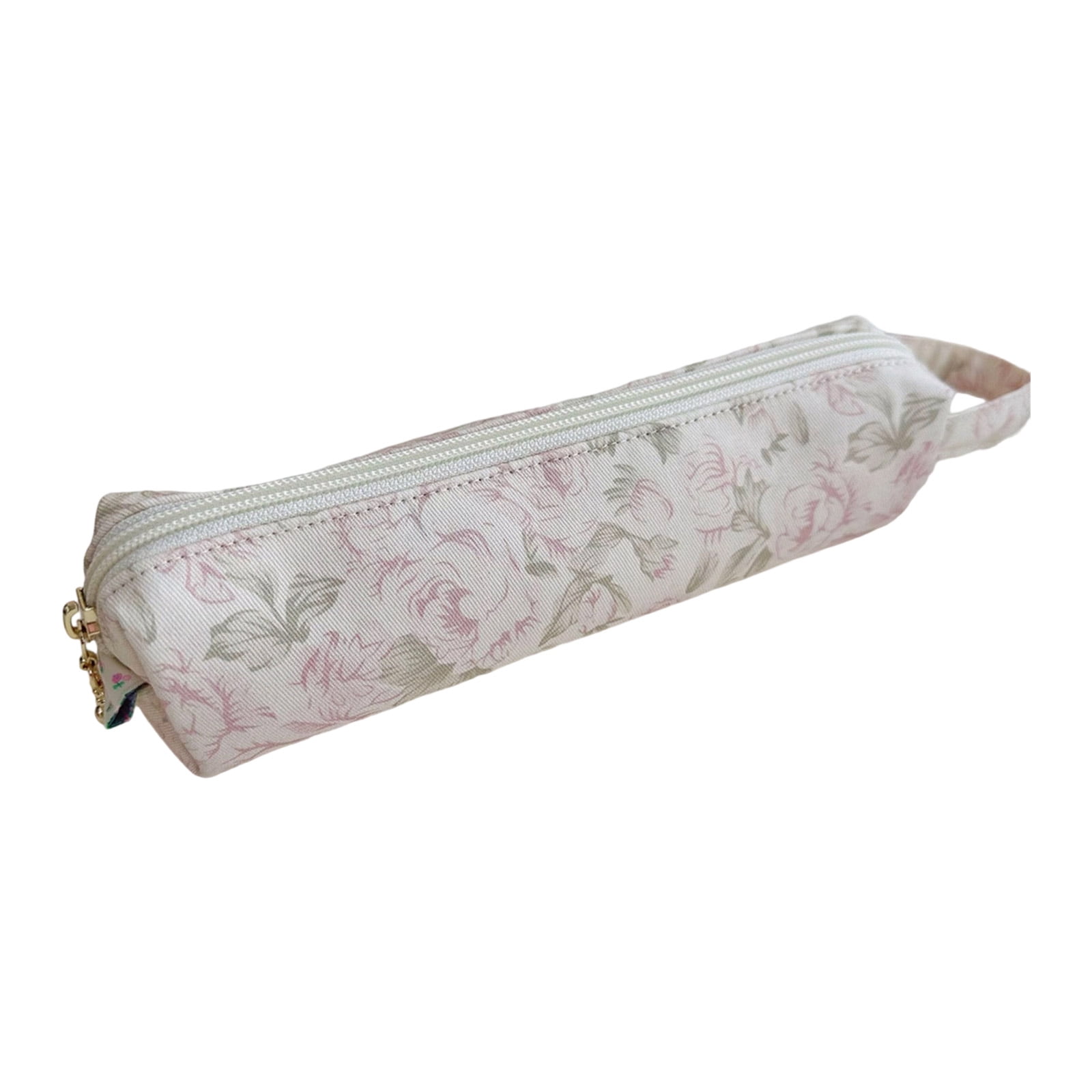 Floral Canvas Pencil Case Design Spacious Planner for Students ...