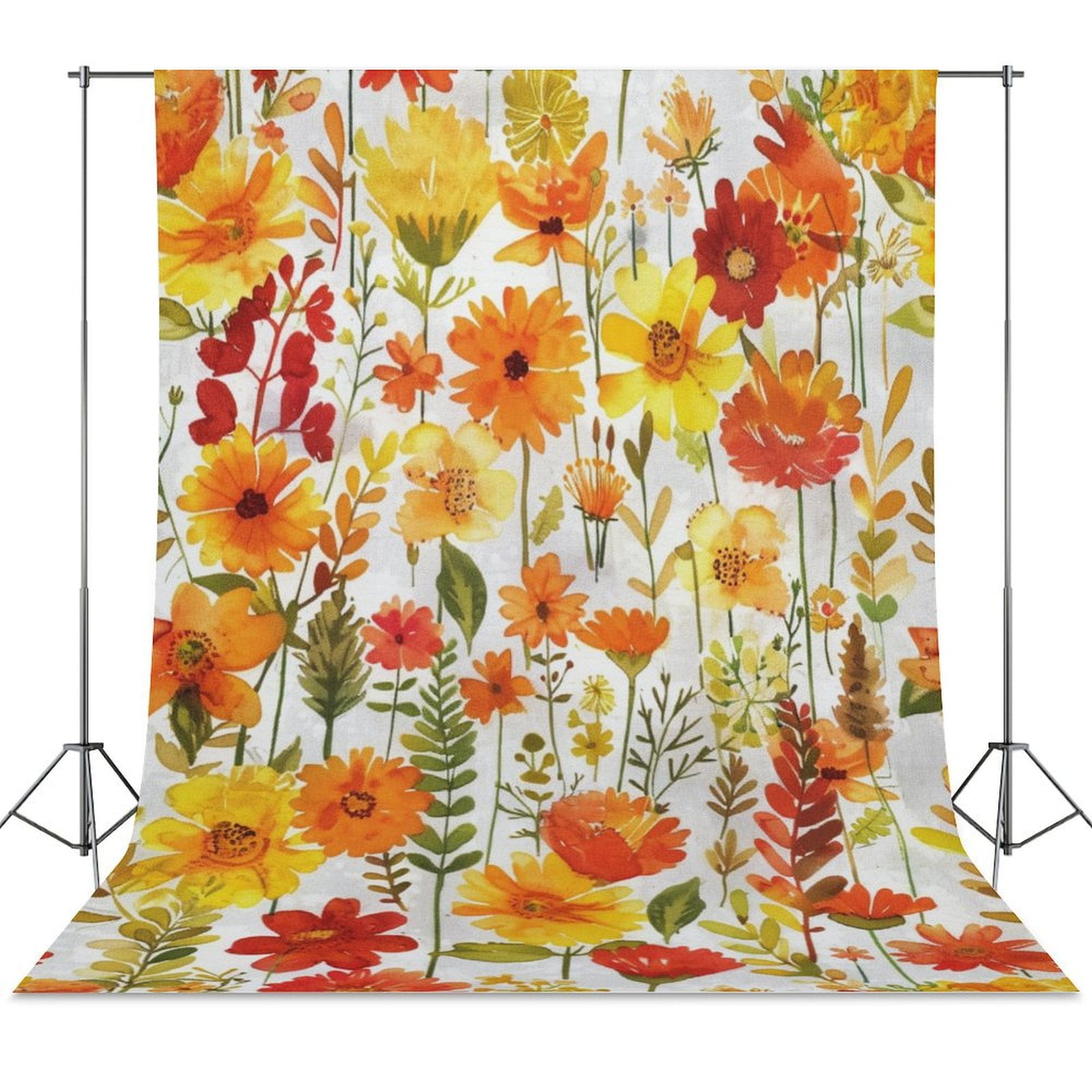 Floral Colorful Flower Backdrop Background for Photography Photo Booth ...