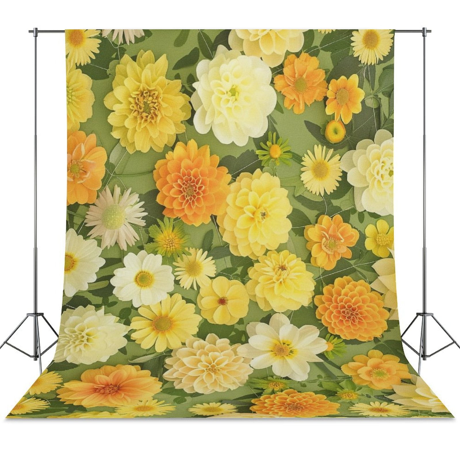Floral Colorful Flower Backdrop Background for Photography Photo Booth ...