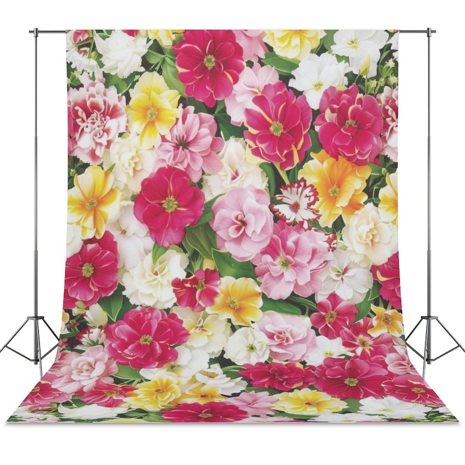 Floral Colorful Flower Backdrop Background for Photography Photo Booth ...