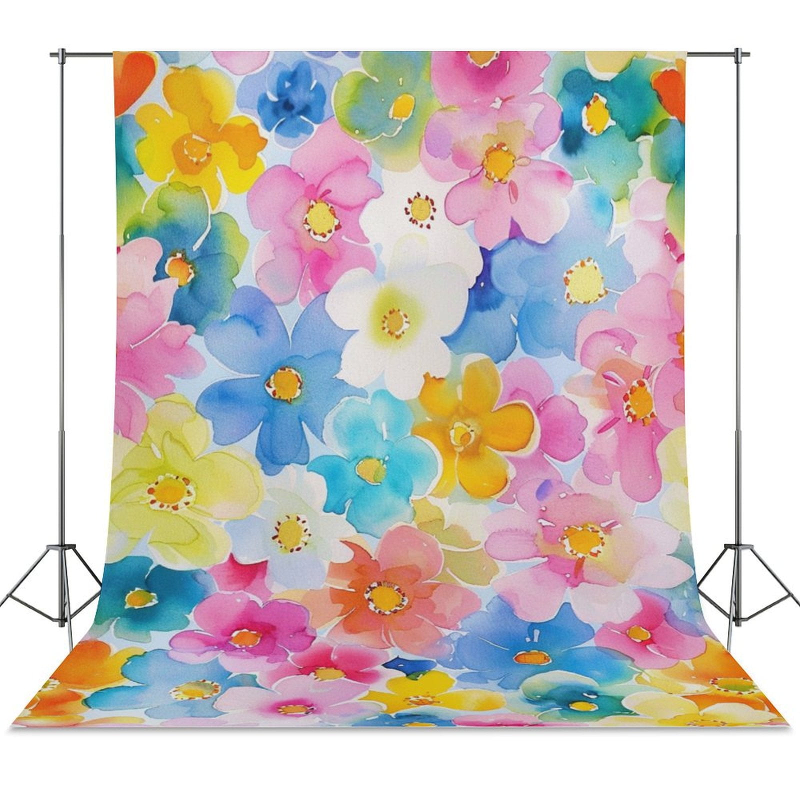 Floral Colorful Flower Backdrop Background for Photography Photo Booth ...