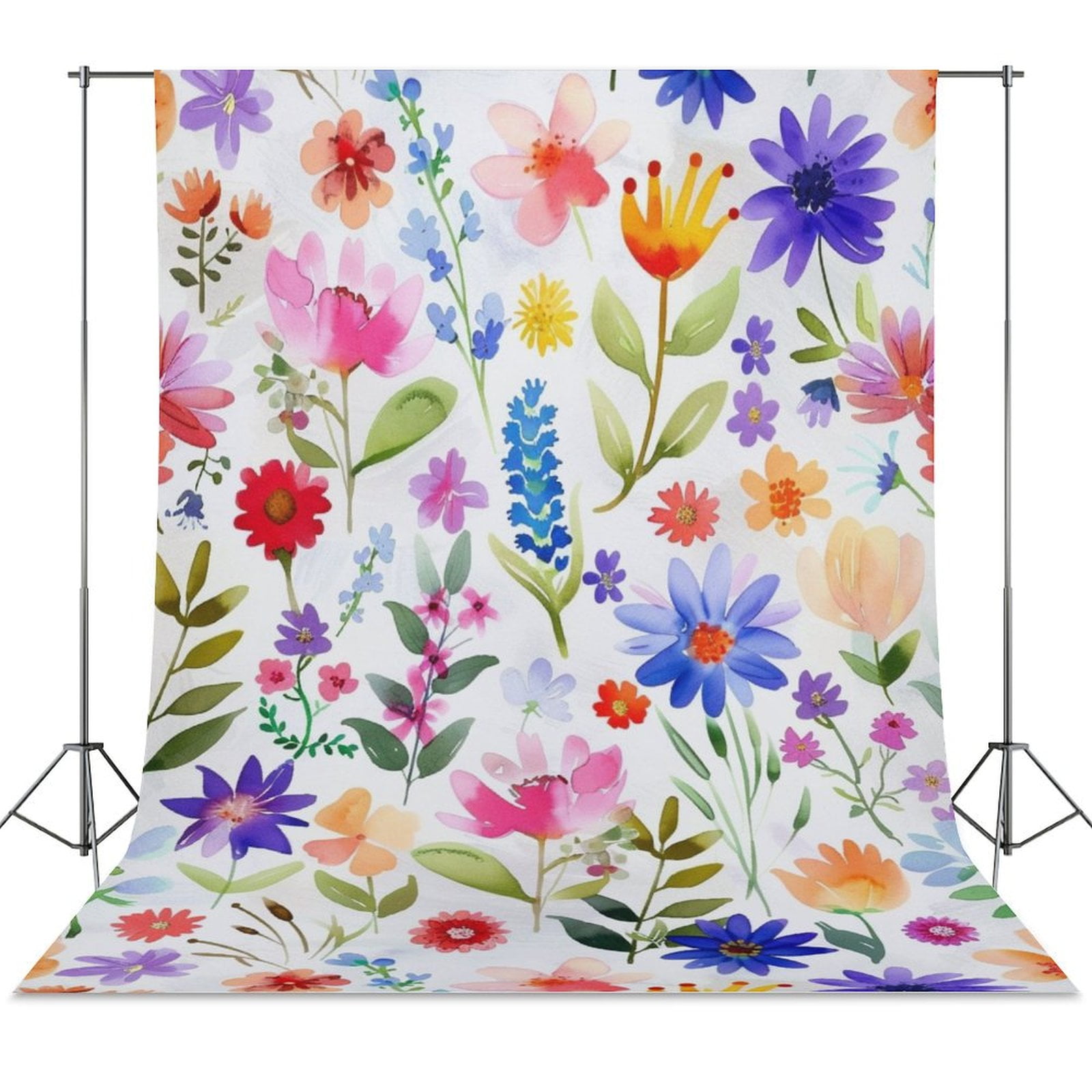 Floral Colorful Flower Backdrop Background for Photography Photo Booth ...